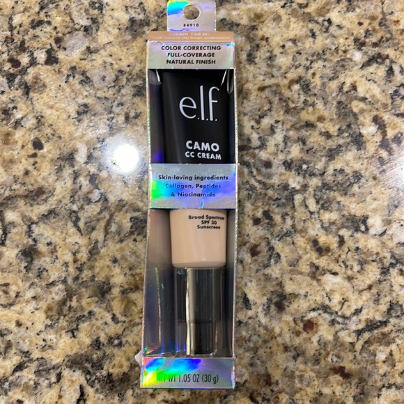 ELF | Makeup | Elf Camo Cc Cream Brand New Fair 2 N With Neutral ...